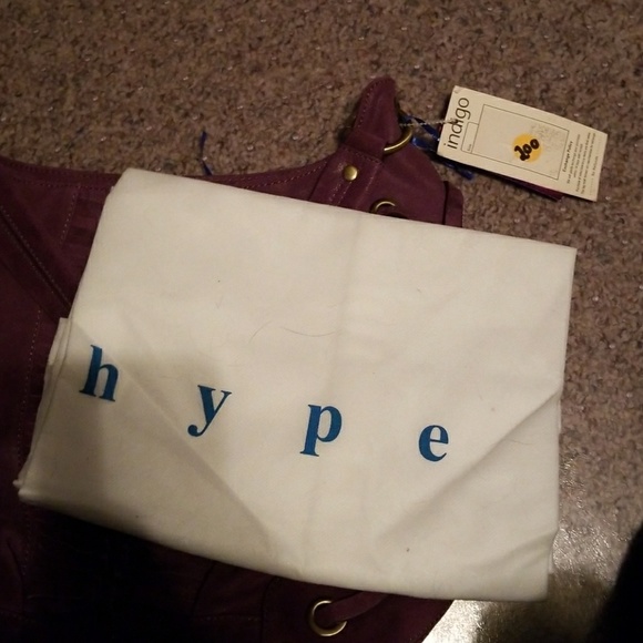 Hype | Bags | Hype Purple Leather Handbag Nwt | Poshmark